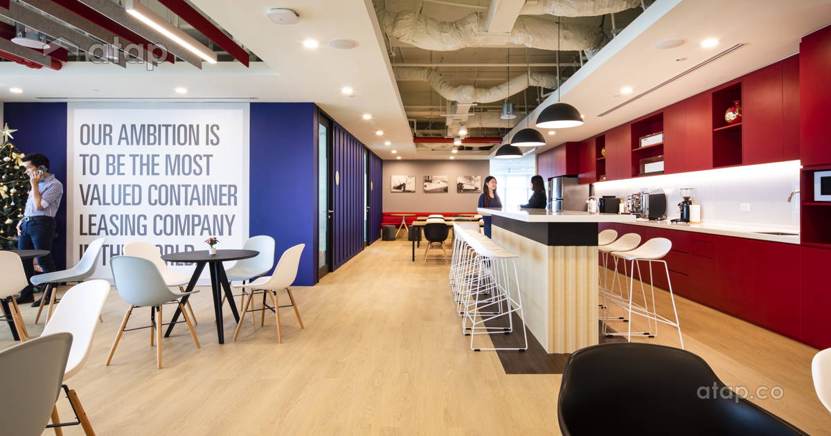 Contemporary Industrial Dining Room Office skyscraper design ideas ...