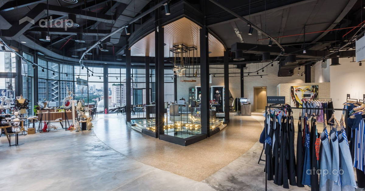 Industrial Modern Retail shopping mall design ideas & photos Malaysia ...