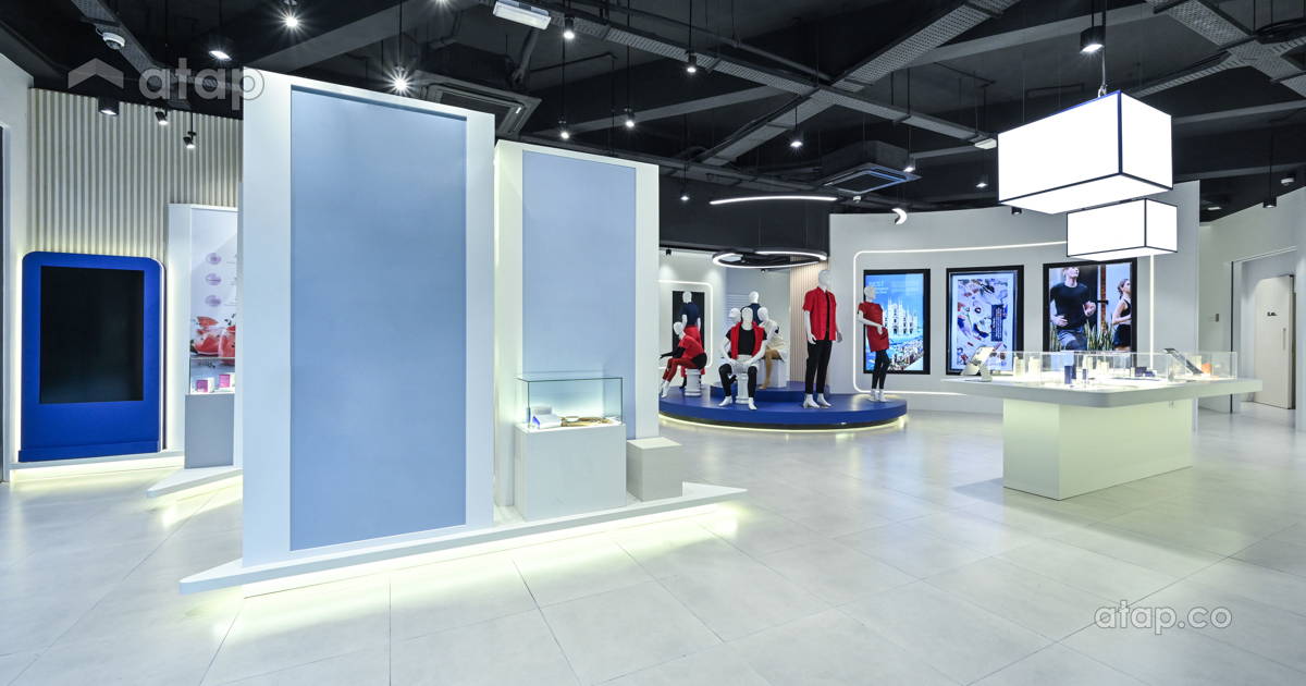 Modern Minimalist Sales Gallery, Bukit Jalil architectural & interior ...
