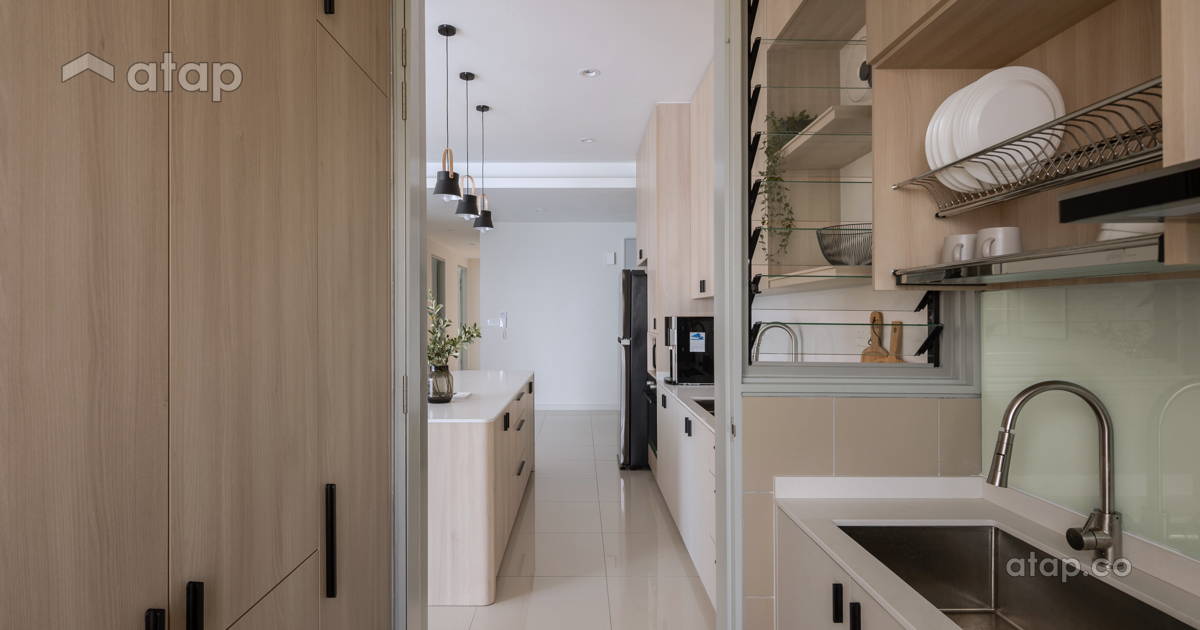 Contemporary Minimalistic Kitchen condominium design ideas & photos ...