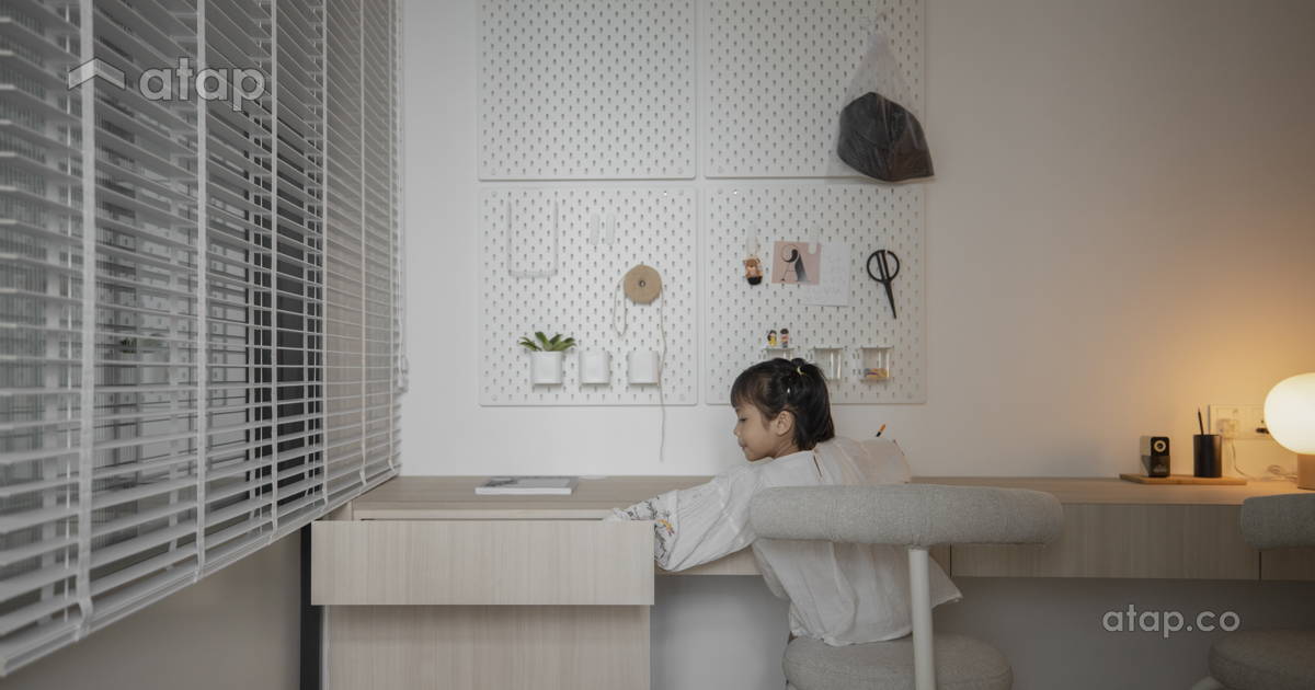 Contemporary Modern Kids Study Room condominium design ideas & photos ...