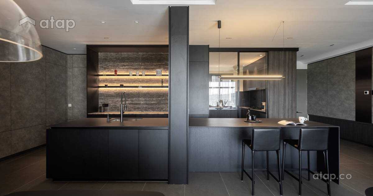 Contemporary Modern Kitchen condominium design ideas & photos Malaysia ...