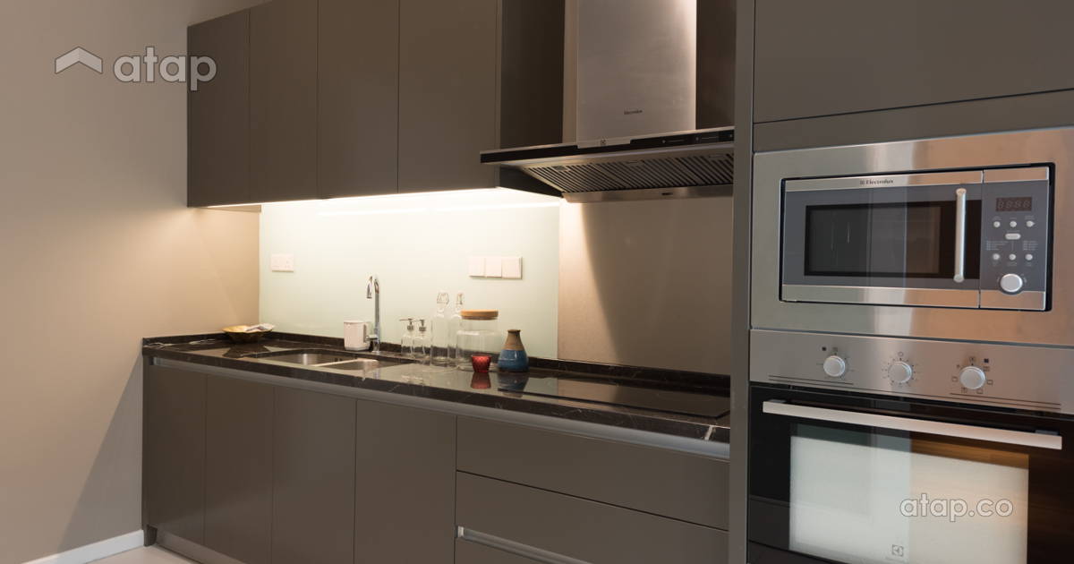 Contemporary Modern Kitchen condominium design ideas & photos Malaysia ...