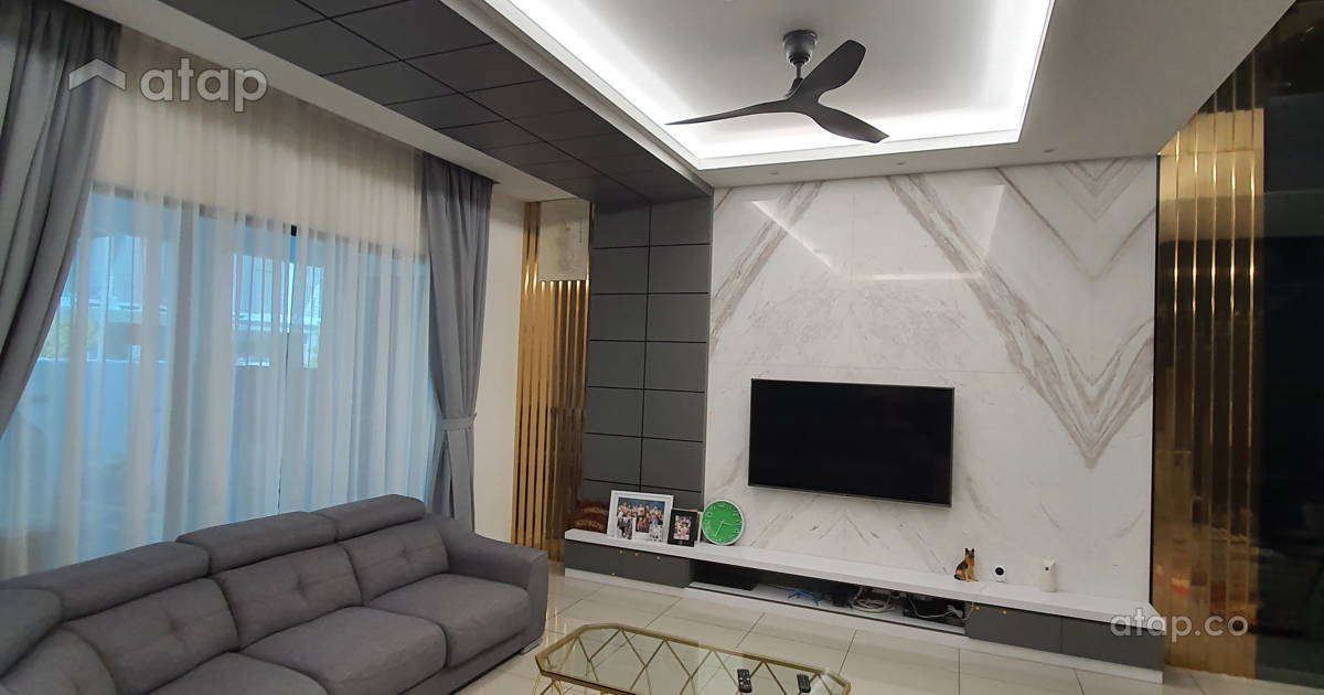 Bandar 16 Sierra Dumalis 3 Storey Super Link interior design renovation ...