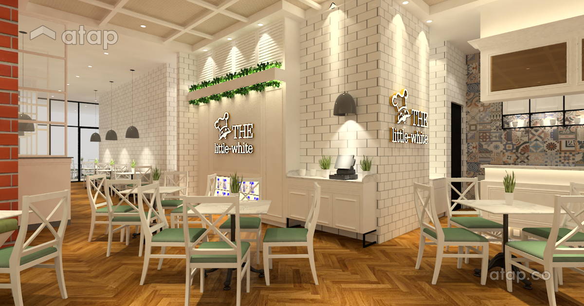 THE LITTLE WHITE RESTAURANT interior design renovation ideas, photos ...