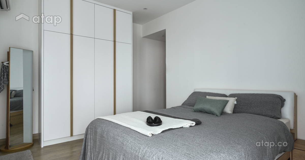 Zen Bedroom condominium design ideas & photos Malaysia | Atap.co