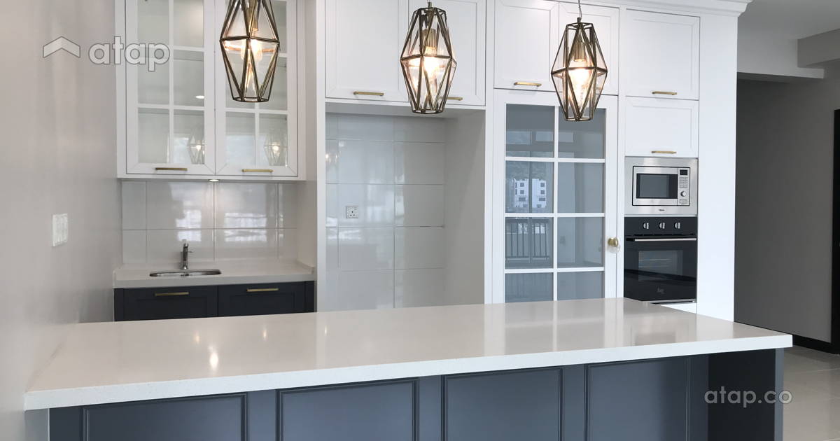 Modern Classic Kitchen : Armanee Terrace interior design renovation ...