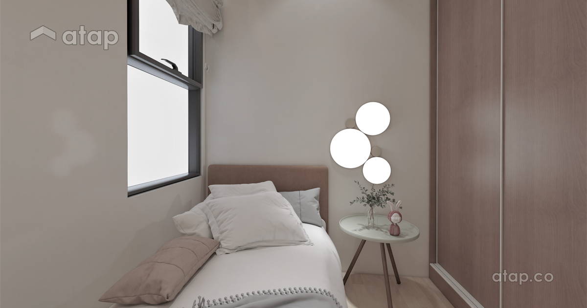 Minimalistic Modern Bedroom condominium design ideas & photos Malaysia ...
