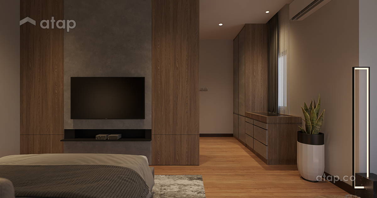 Contemporary Modern Bedroom semi-detached design ideas & photos ...