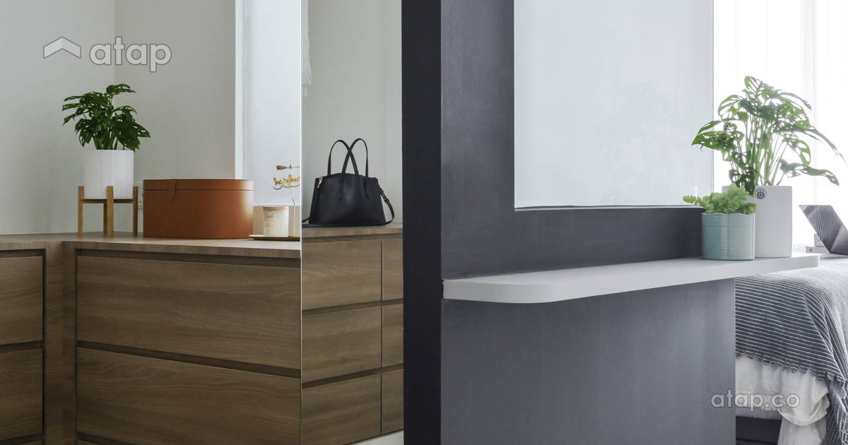 Contemporary Minimalistic Bedroom condominium design ideas & photos ...