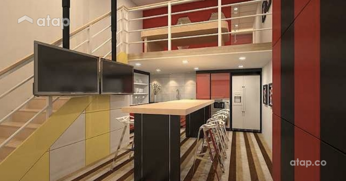 Mezzanine Soho Unit interior design renovation ideas, photos and price ...