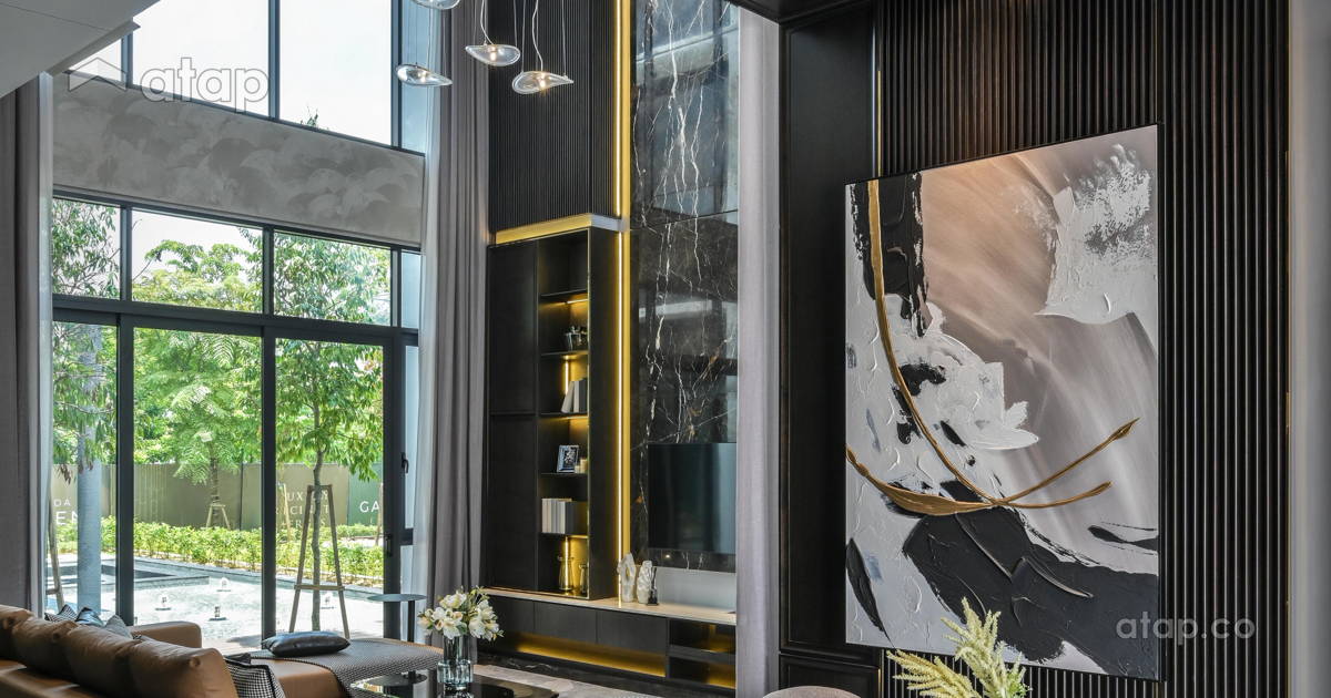 Garden Bungalow Actual Show Unit interior design renovation ideas ...