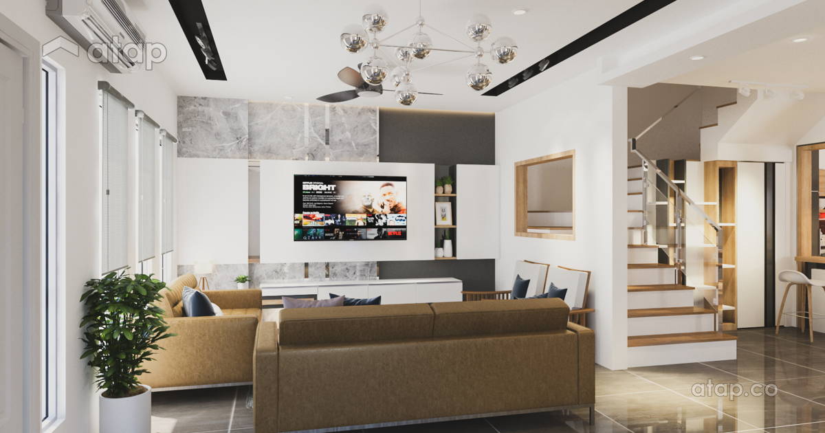 Bandar Utama Terrace Makeover architectural & interior design ...