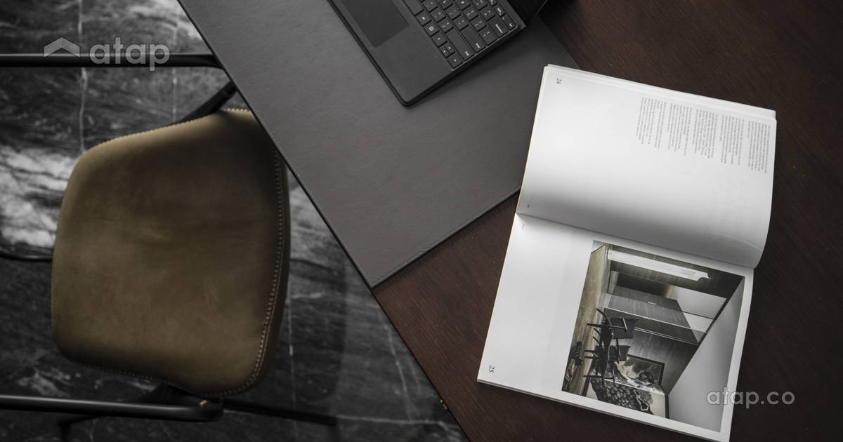 Modern Rustic Study Room condominium design ideas & photos Malaysia ...