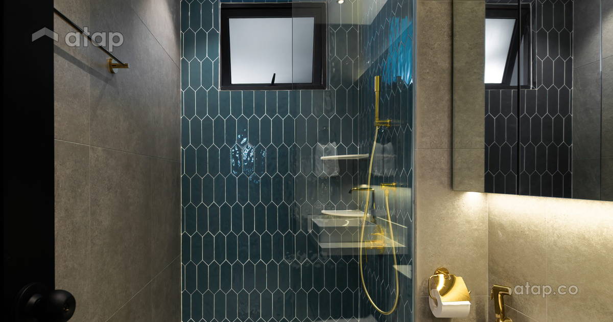 Modern Bathroom condominium design ideas & photos Malaysia | Atap.co