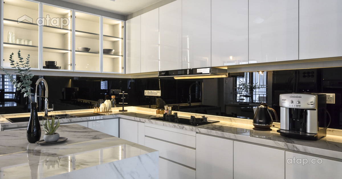 Modern Kitchen semi-detached design ideas & photos Malaysia | Atap.co
