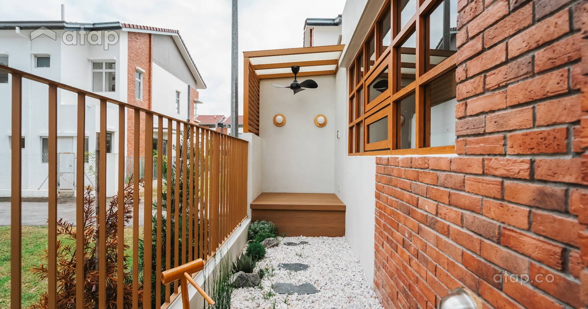 Zen Exterior Garden terrace design ideas & photos Malaysia | Atap.co