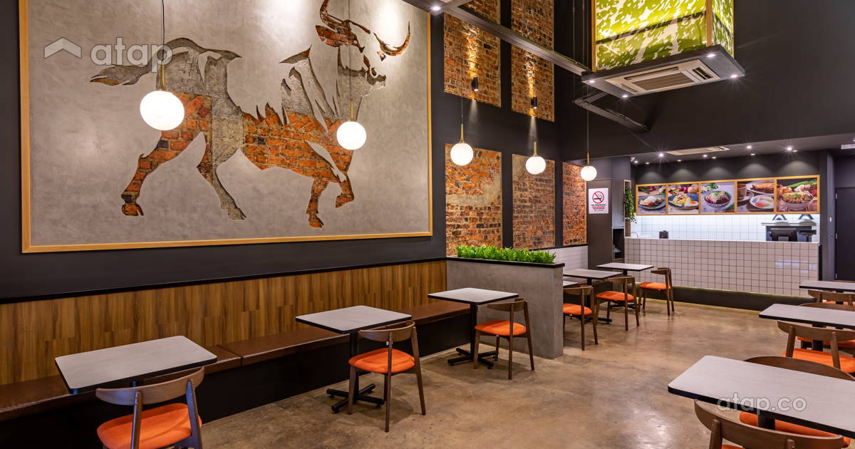 RATIO | Fusion Beef Restaurant Melaka interior design renovation ideas ...