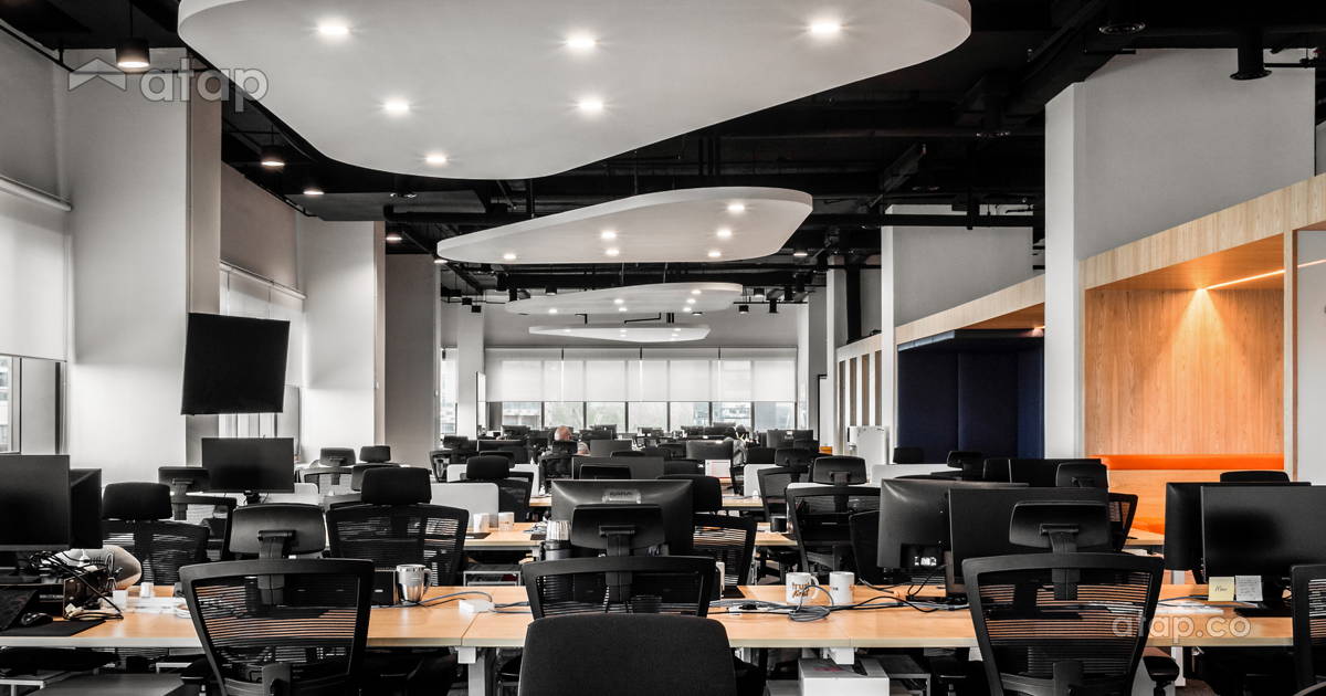 Contemporary Industrial Office skyscraper design ideas & photos ...