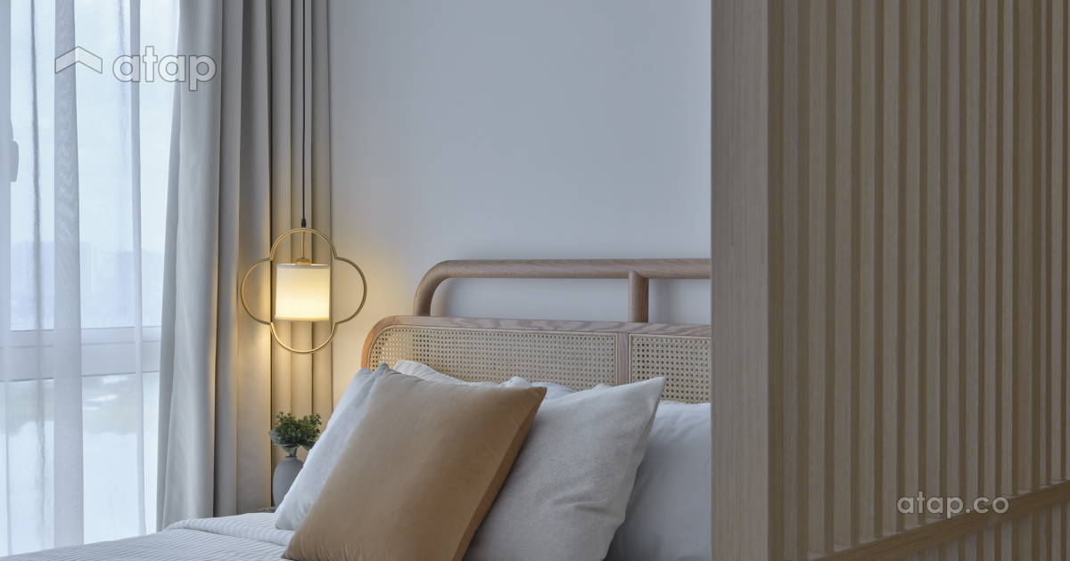Minimalistic Zen Bedroom condominium design ideas & photos Malaysia ...