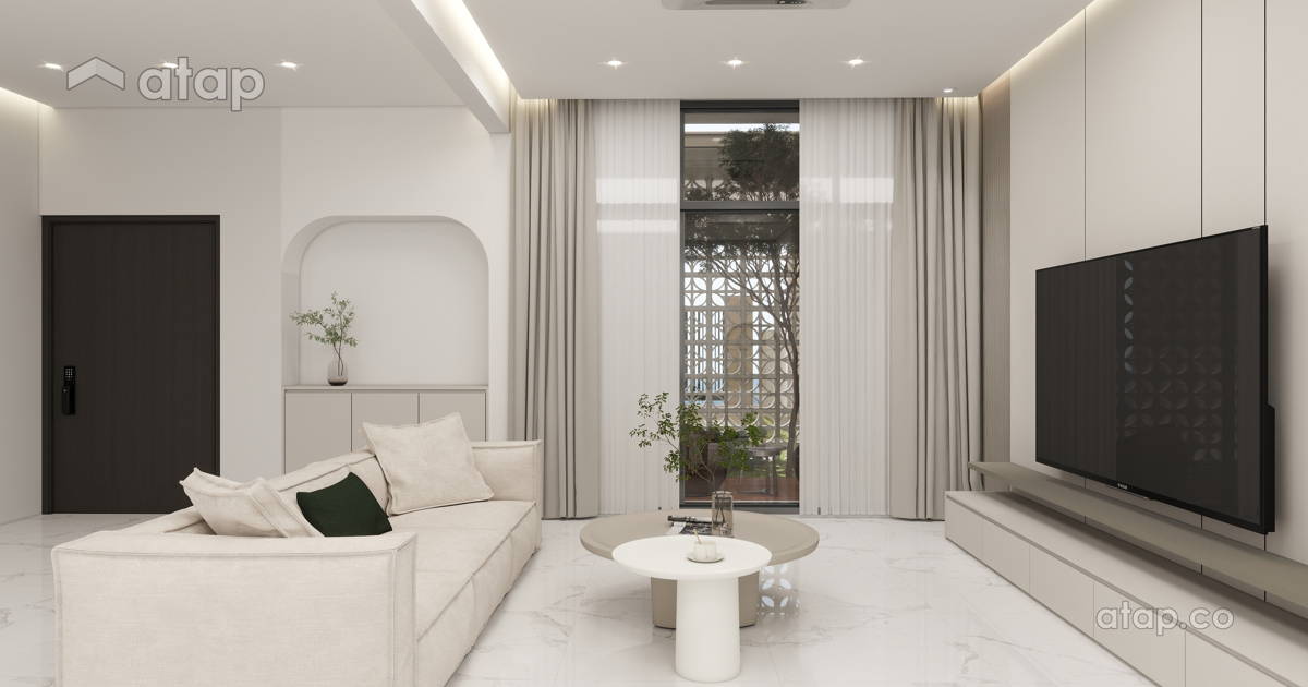 Vintage Family Room terrace @ Design and Refurbishment of PJ Terrace ...