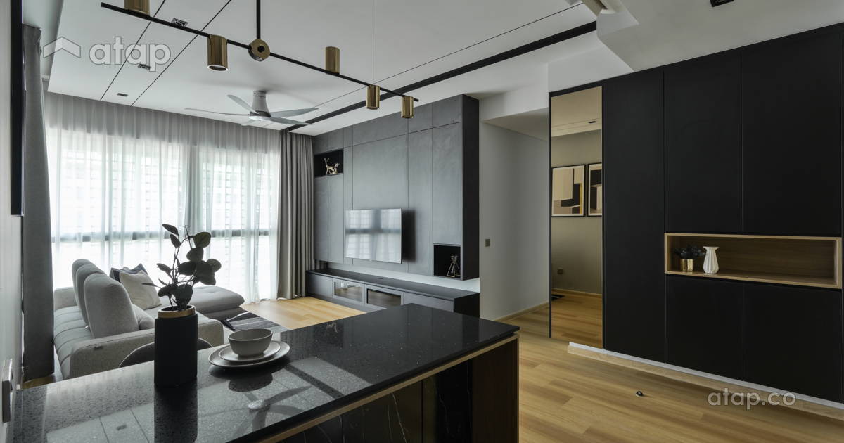 Dark Contemporary House interior design renovation ideas, photos and ...
