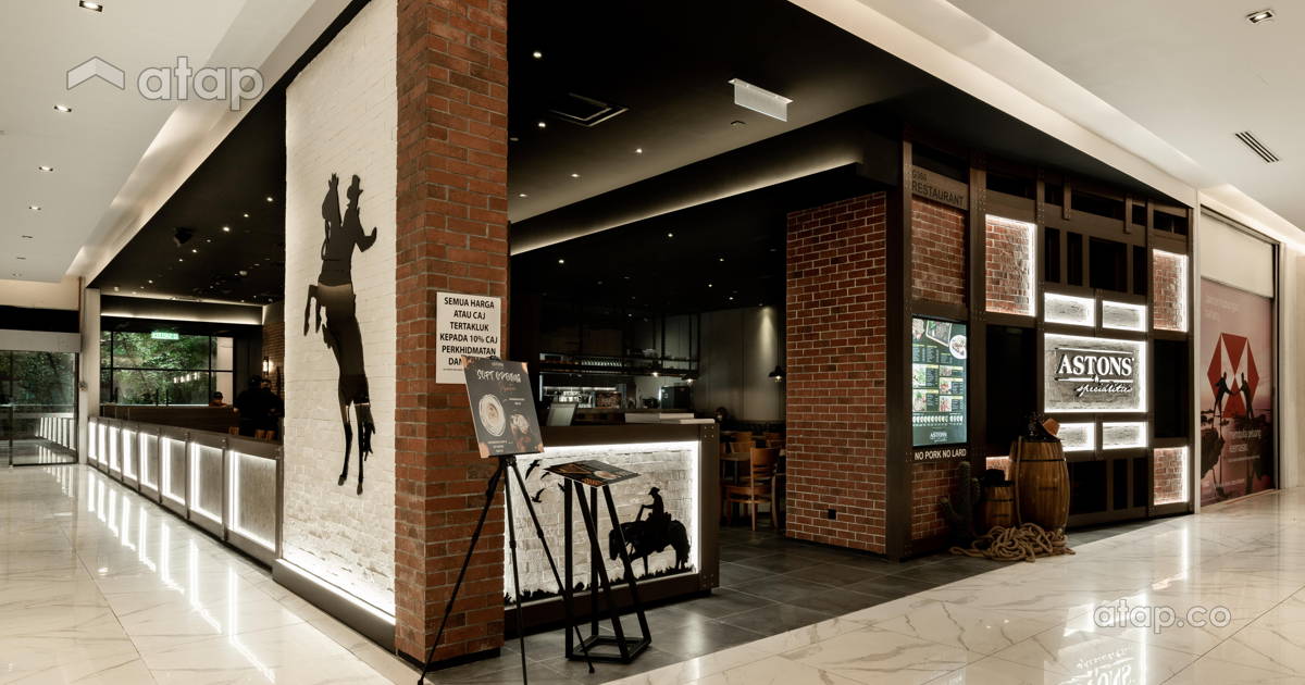 Industrial Modern Exterior F&B shopping mall design ideas & photos ...