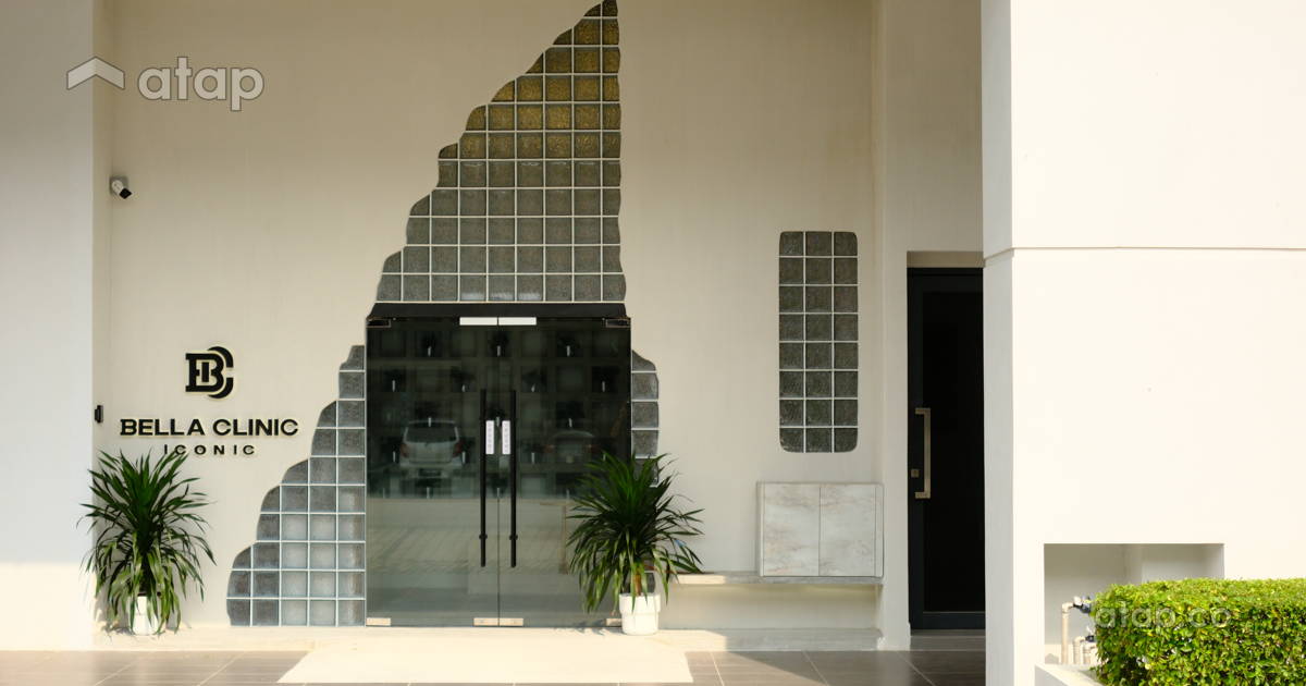 Bella Clinic Iconic Facade interior design renovation ideas, photos and price in Malaysia | Atap.co