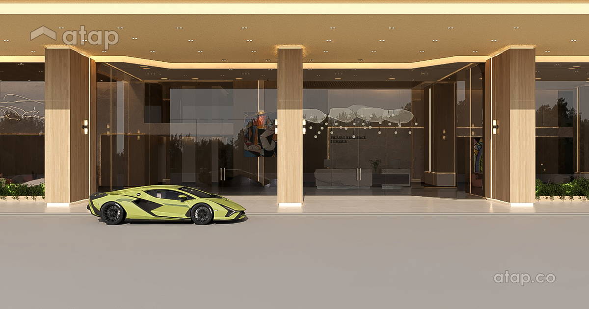 The Poetry of Space | Picasso Residence Tower B architectural ...