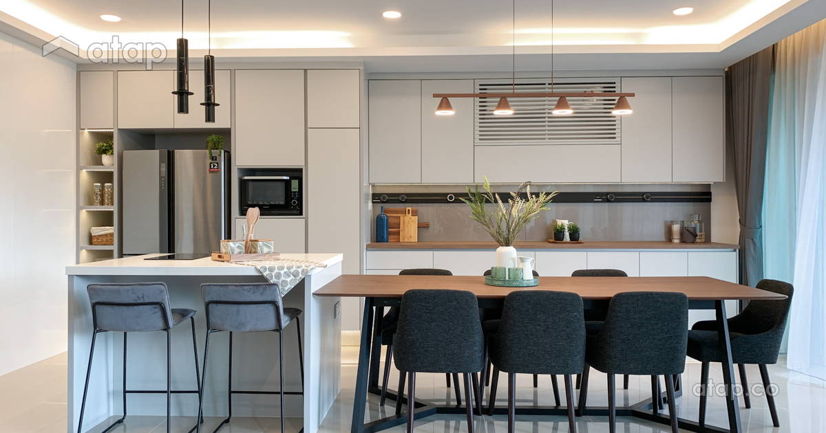 Modern Contemporary Kitchen : Armanee Terrace interior design ...