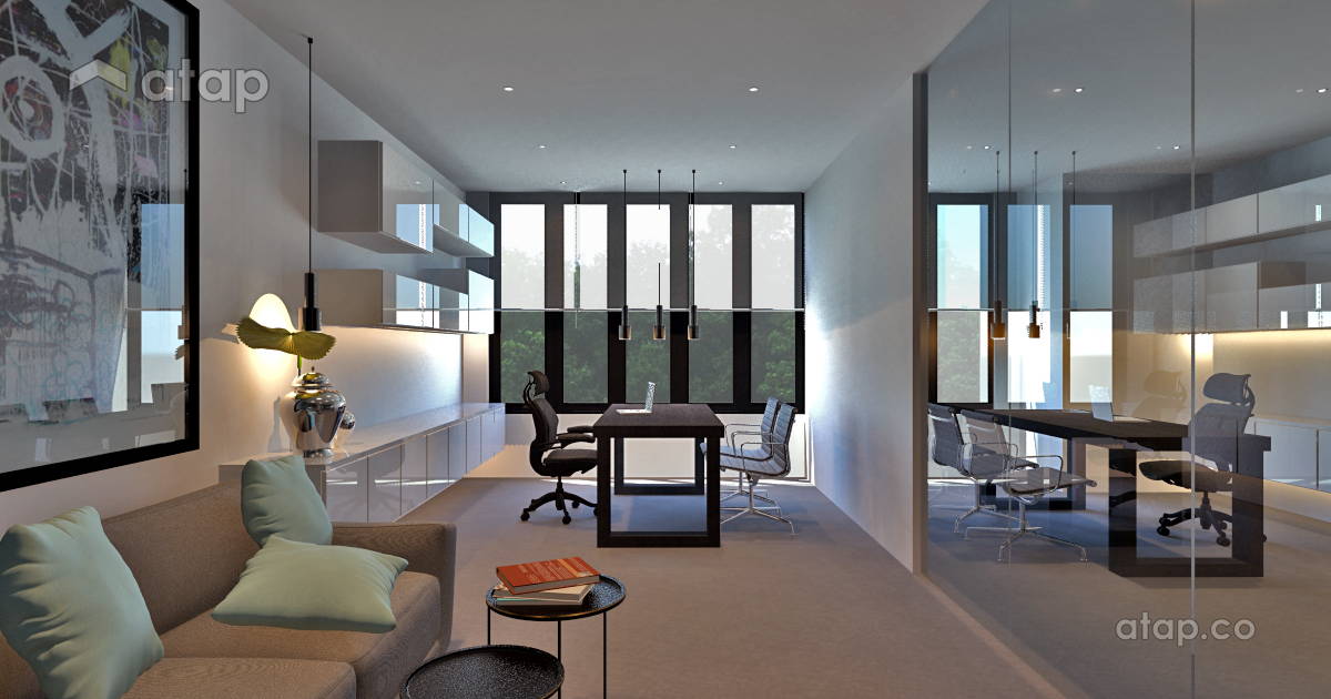 Contemporary Modern Office shophouse design ideas & photos Malaysia ...