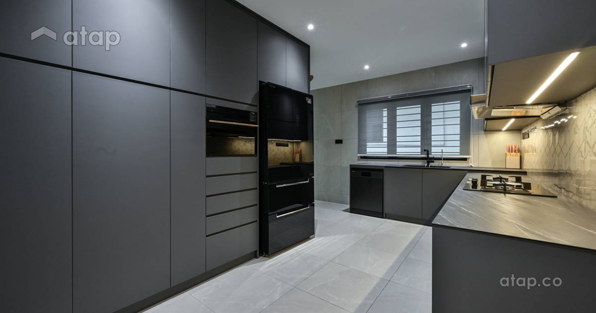 Contemporary Modern Kitchen terrace design ideas & photos Malaysia ...
