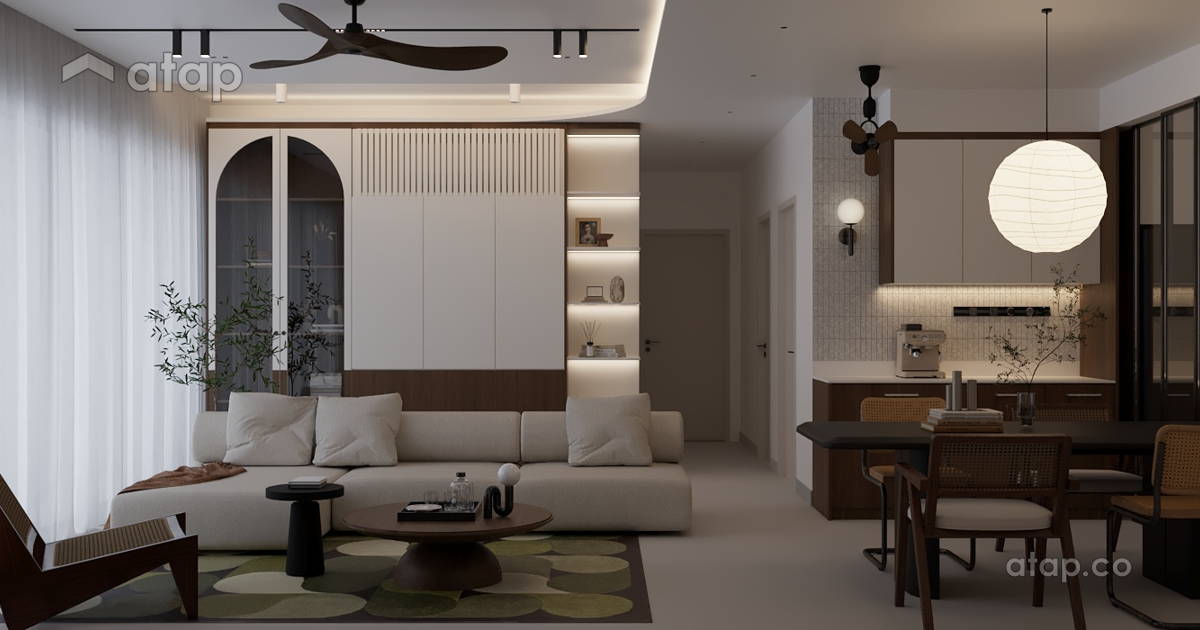 The Tropika Bukit Jalil | Mid Century Minimalist interior design ...