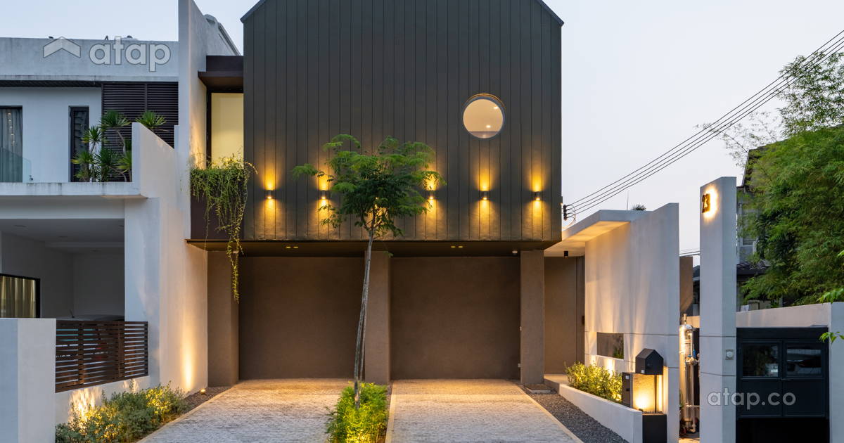 Contemporary Vintage Exterior terrace design ideas & photos Malaysia ...
