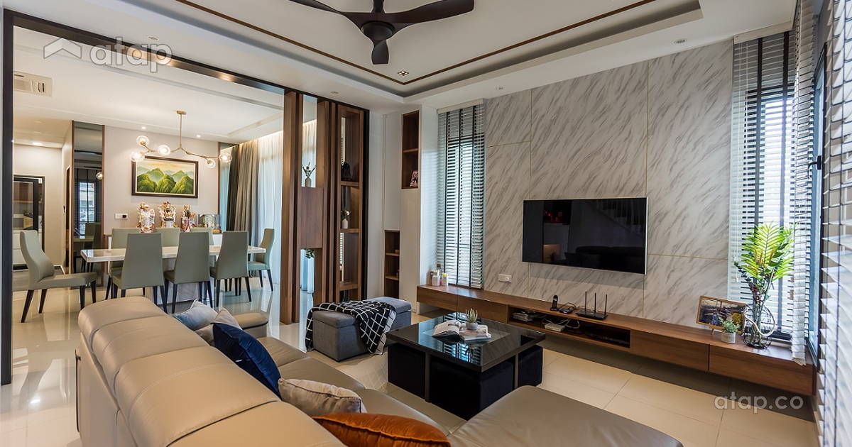 3-STOREY CLUSTER HOUSE, SETIA UTAMA interior design renovation ideas ...