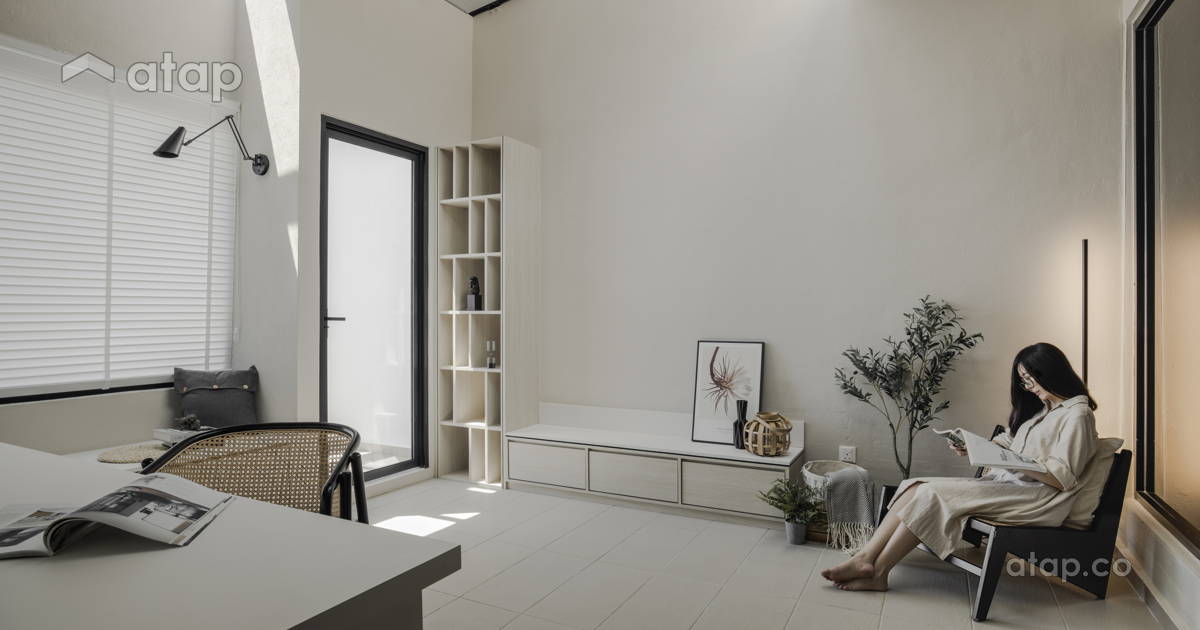 Scandinavian Zen Study Room condominium design ideas & photos Malaysia ...