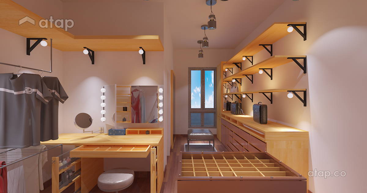 Contemporary Industrial terrace design ideas & photos Malaysia | Atap.co