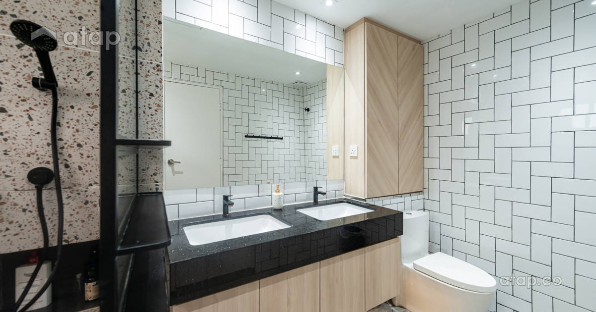 Modern Scandinavian Bathroom terrace design ideas & photos Malaysia ...