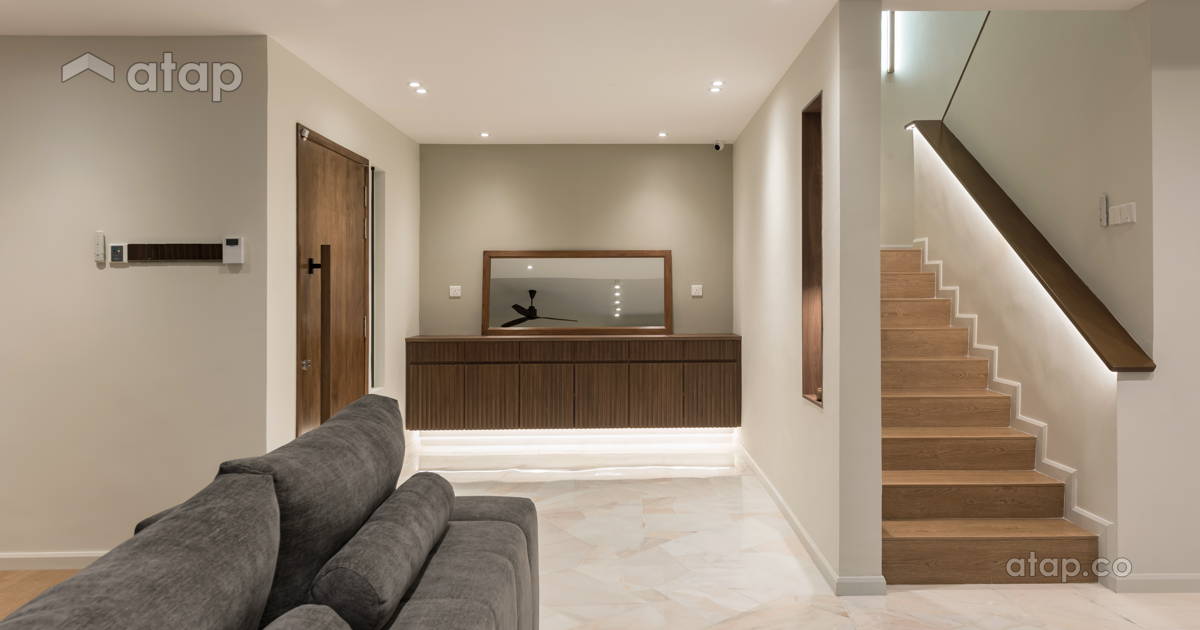 Asian Modern Foyer terrace design ideas & photos Malaysia | Atap.co