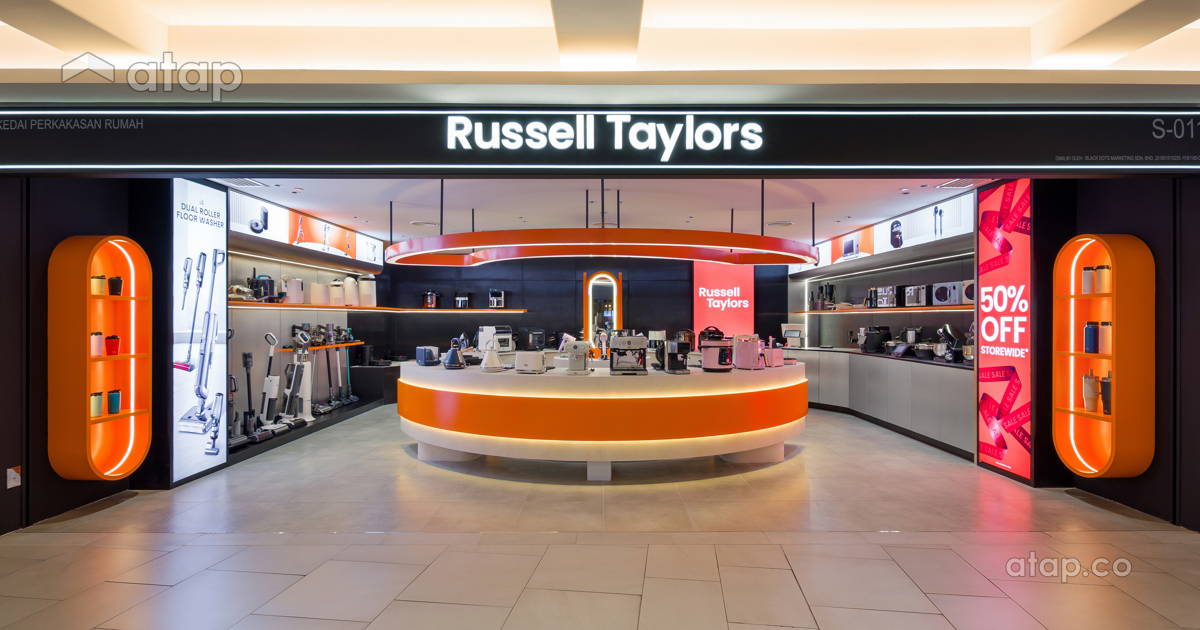 Russell Taylors Retail Experience @ Mid Valley interior design ...