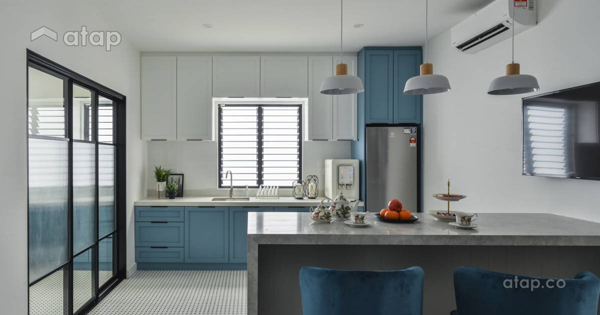 Modern Kitchen semi-detached design ideas & photos Malaysia | Atap.co