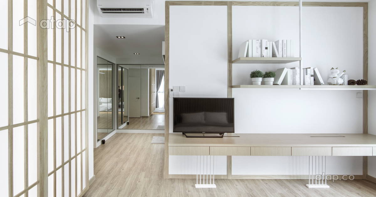 Minimalistic Zen Bedroom condominium design ideas & photos Malaysia ...