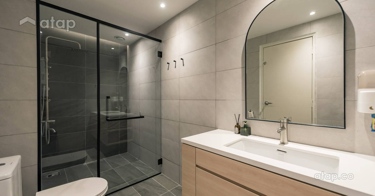 Minimalistic Modern Bathroom terrace design ideas & photos Malaysia ...