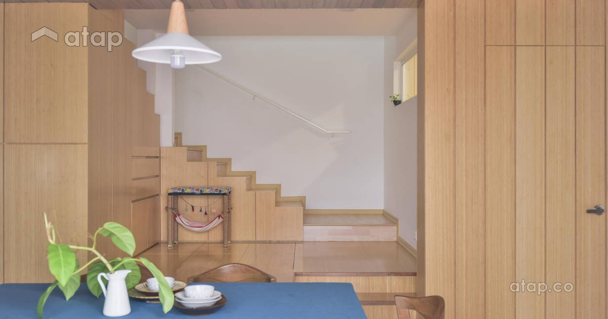 Modern Zen Dining Room terrace design ideas & photos Malaysia | Atap.co