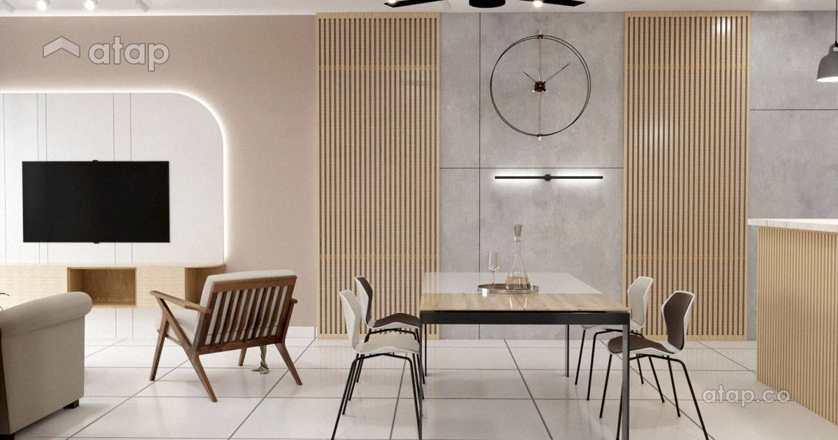 Clean and Curve Lines interior design renovation ideas, photos and ...