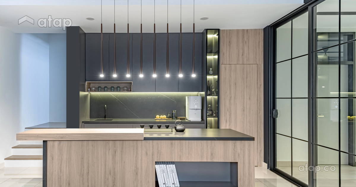 Contemporary semi-detached design ideas & photos Malaysia | Atap.co