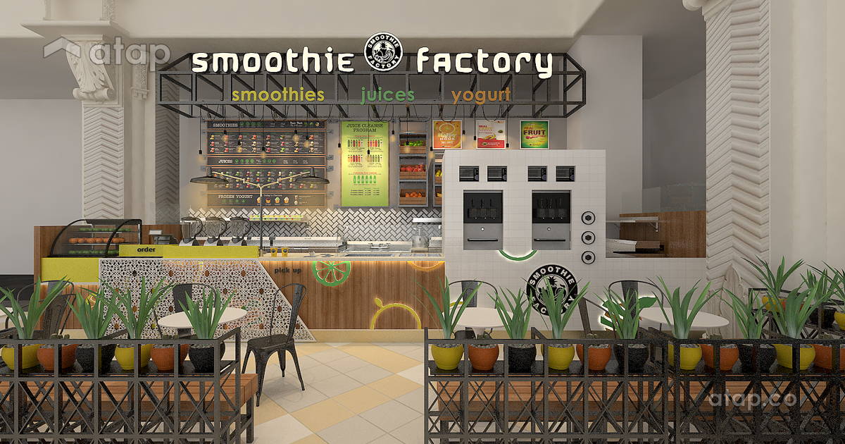 Smoothie Factory | IBN Battuta Mall, Dubai interior design renovation ...