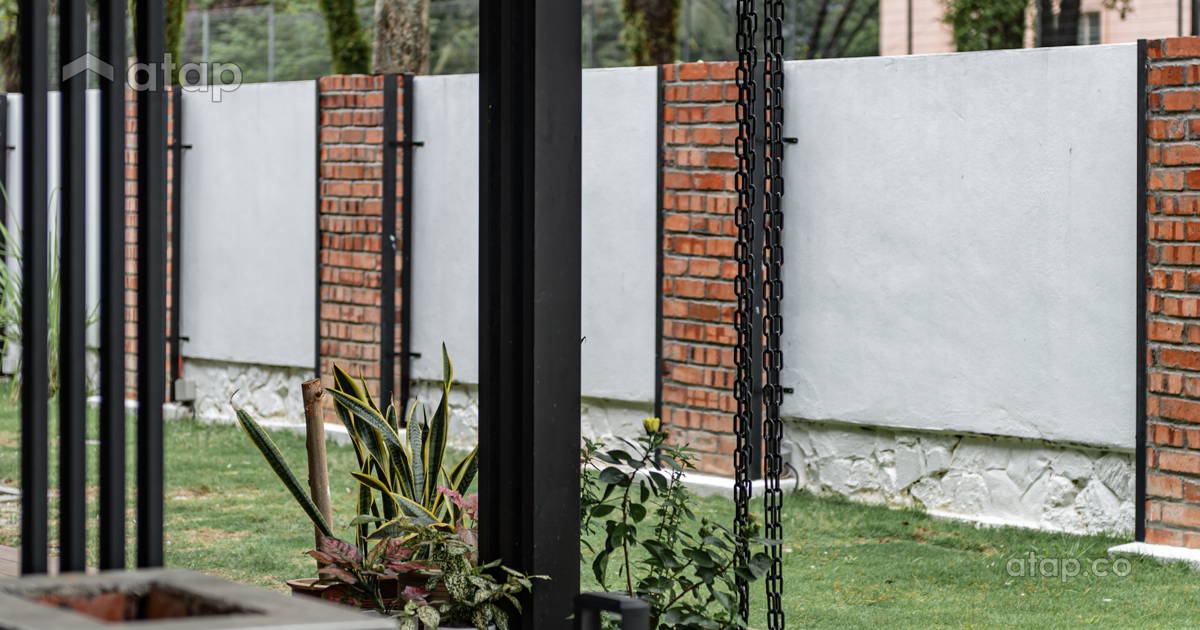 Industrial Modern Exterior Garden terrace design ideas & photos ...
