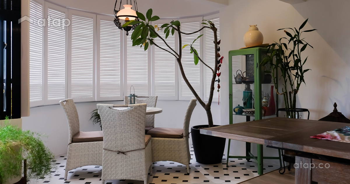 Asian Balcony Family Room condominium design ideas & photos Malaysia ...