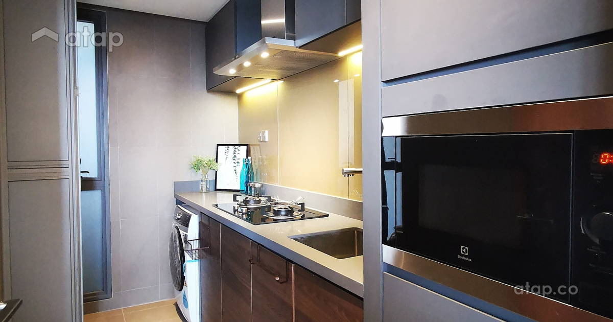 Minimalistic Modern Kitchen condominium design ideas & photos Malaysia ...